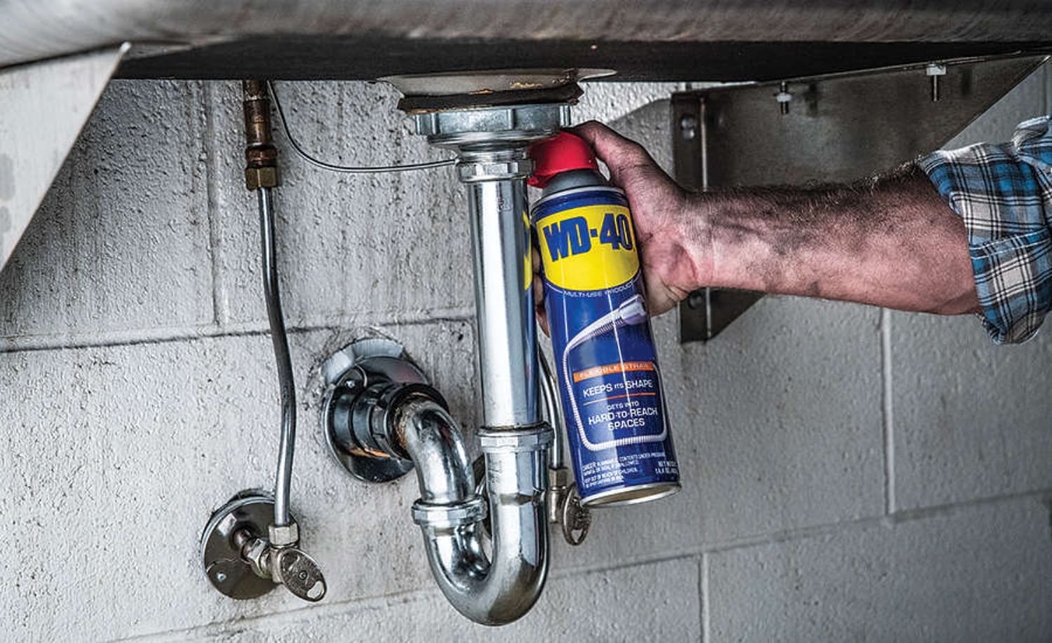 Kako očistiti zamašene odtoke - WD-40 Slovenija